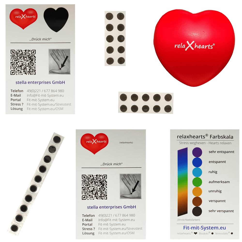 relaXhearts® & Biodot® Archive • Stress-Mess-Punkte.de